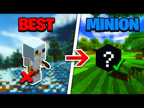 THE BEST MINION SETUP IN SKYBLOCK (HYPIXEL SKYBLOCK) - YouTube
