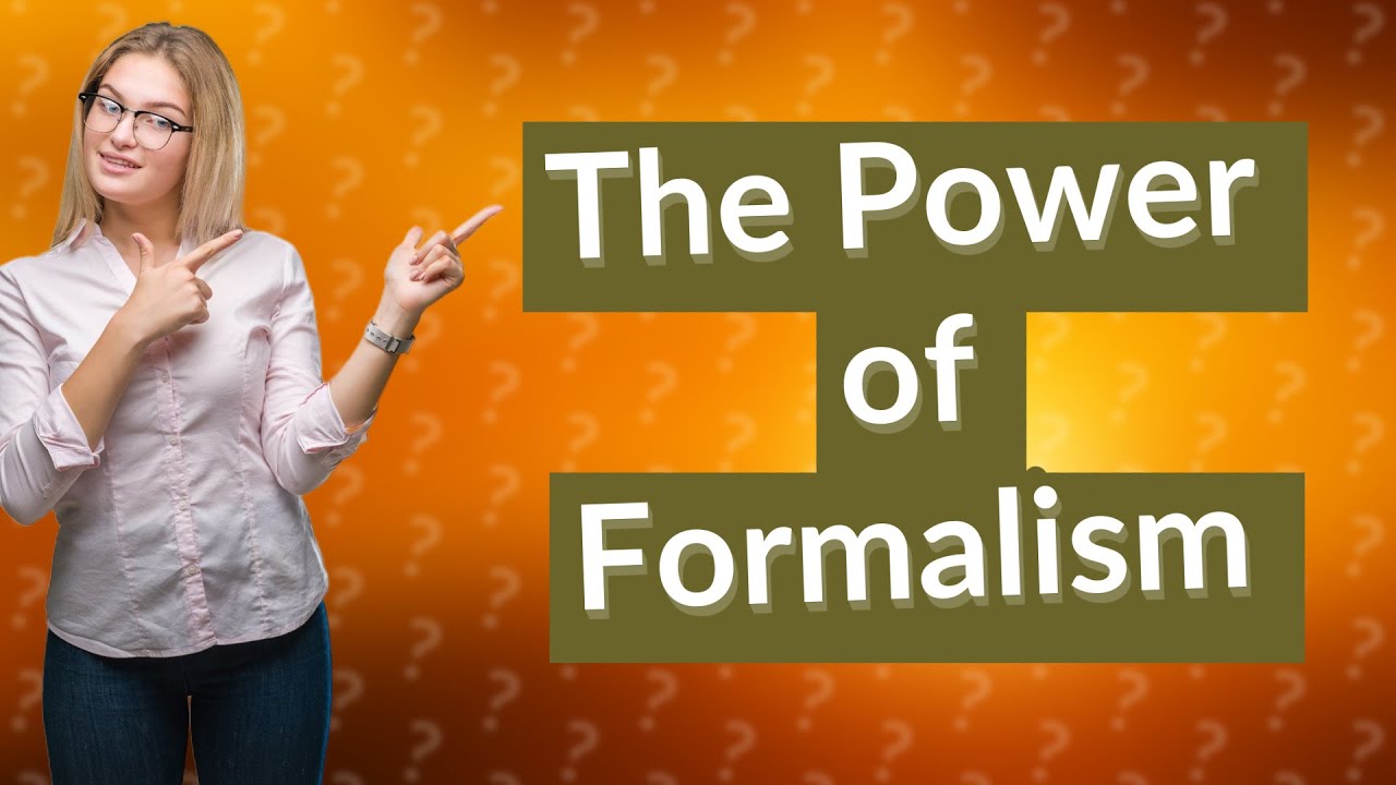 How Does Formalism Influence Literary Theory and Criticism? - YouTube