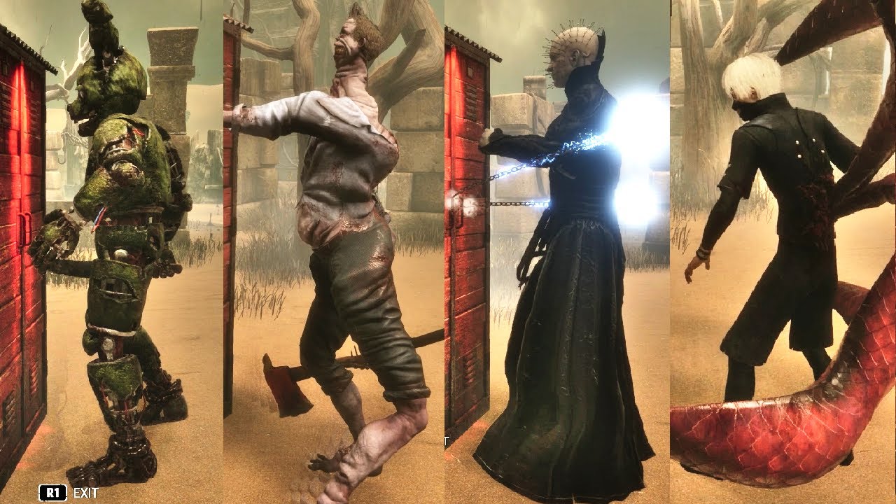 Dead By Daylight - All Killer Empty Locker Animations (DBD) - YouTube