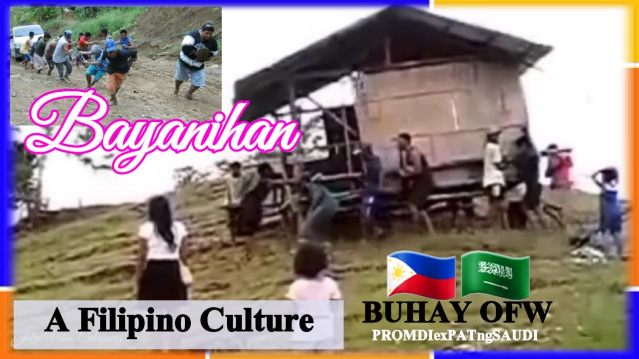 🦍🦧BAYANIHAN THE SPIRIT OF COMMUNITY || A FILIPINO CULTURE # ...