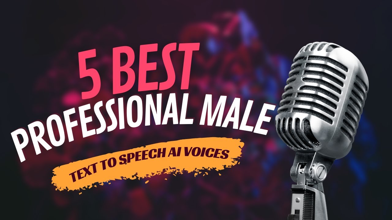 6 Professional Male Text to Speech AI Voices - YouTube