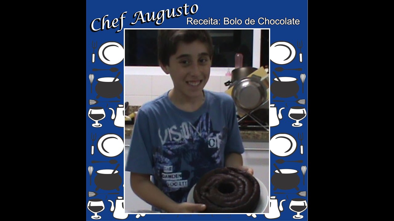 Chef Augusto fazendo bolo de chocolate - #publicatudo - YouTube