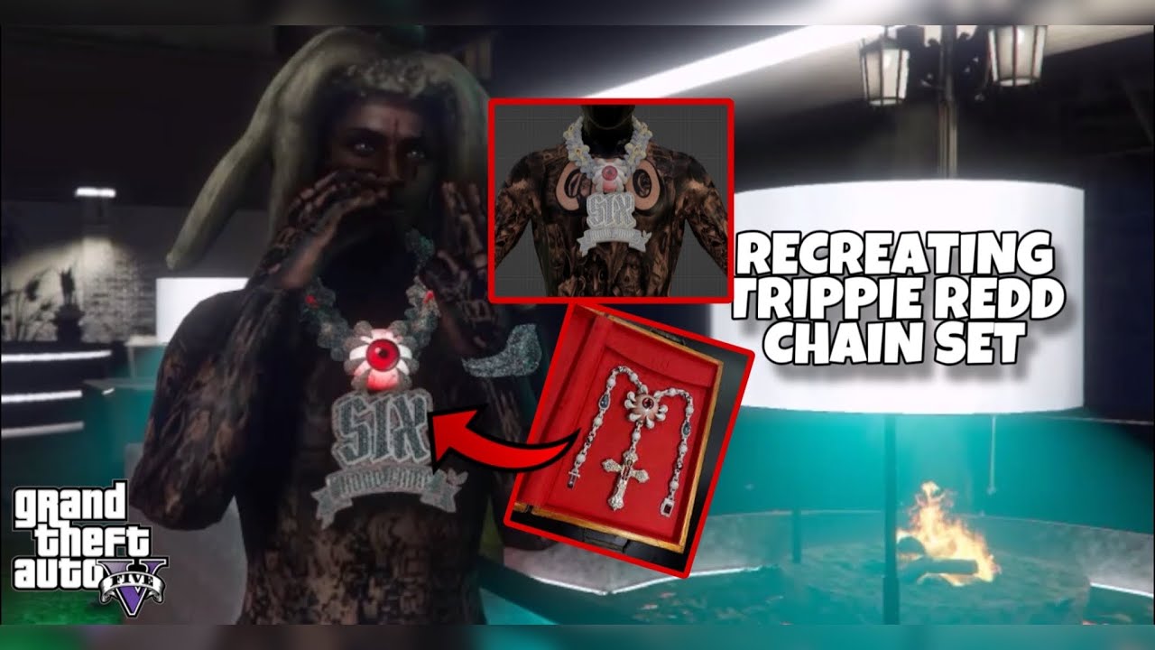 Making Trippe Redd’s Eye Chain Set From Scratch In GTA 5 RP (FiveM ...