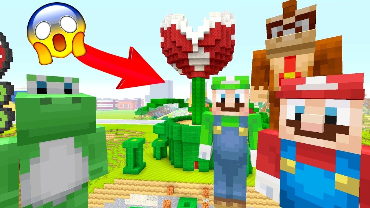 TOP SECRET BASE?! *SAVING YOSHI!* | Super Mario Series | Minecraft ...