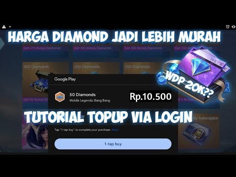 TUTORIAL TOPUP VIA LOGIN! YANG LAGI RAME! KOK BISA LEBIH MURAH?! - YouTube