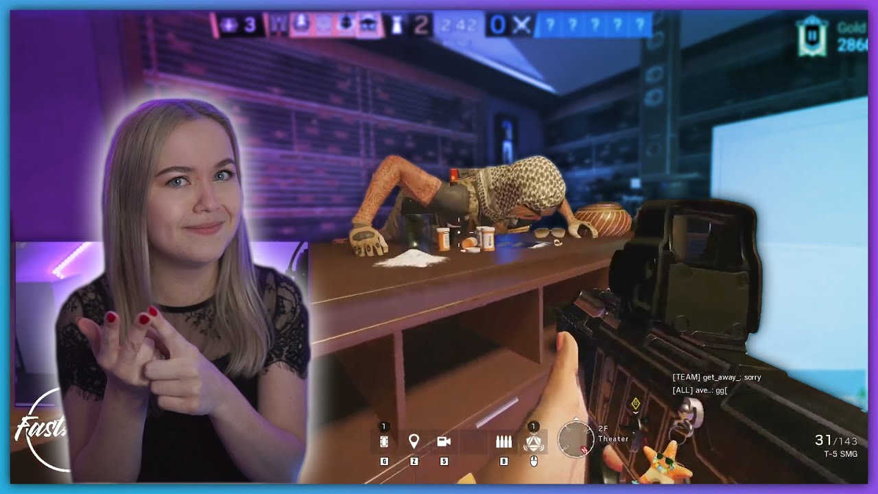 What Is Valkyrie Doing?! | Rainbow Six Siege Funny Moments | FastAnne ...