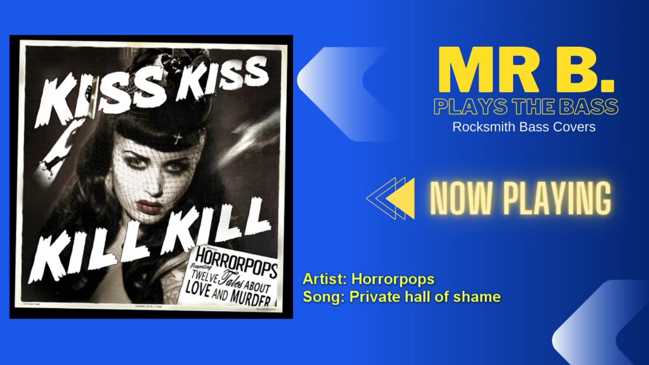 Horrorpops - Private hall of shame - Rocksmith Bass Cover - YouTube
