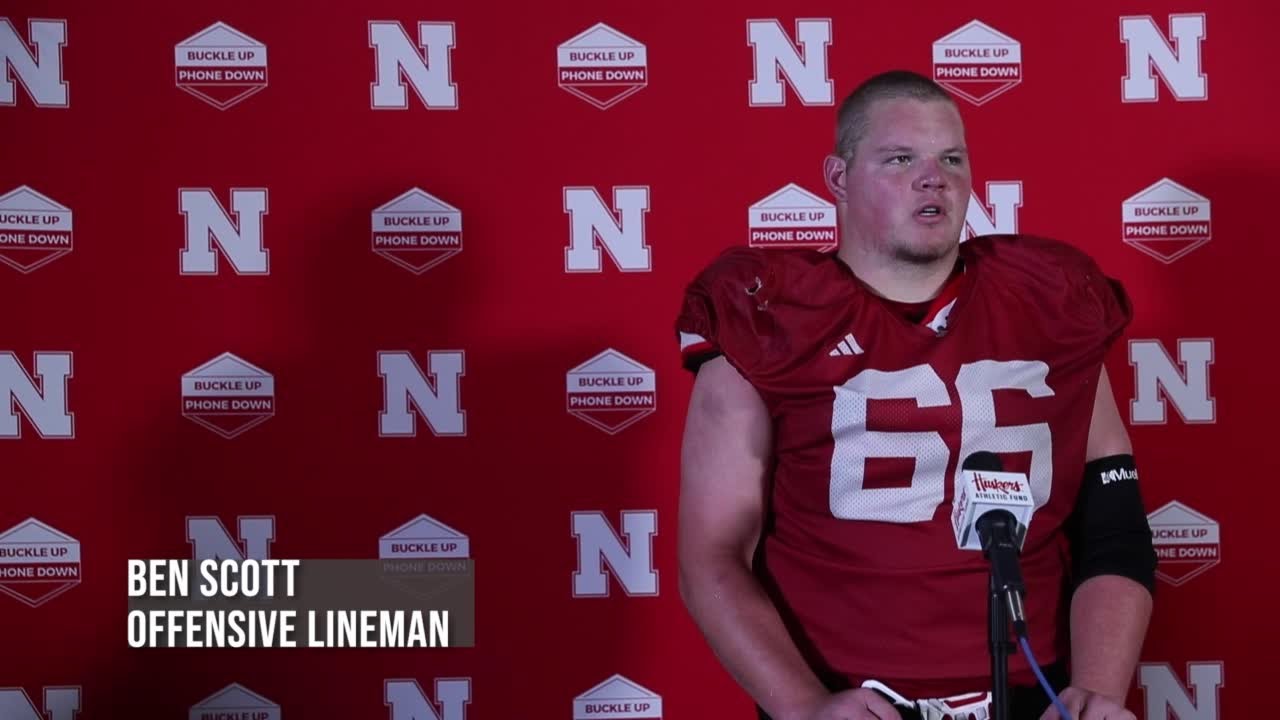 Nebraska's Ben Scott: 'No other team in the Big Ten has a defense like ...