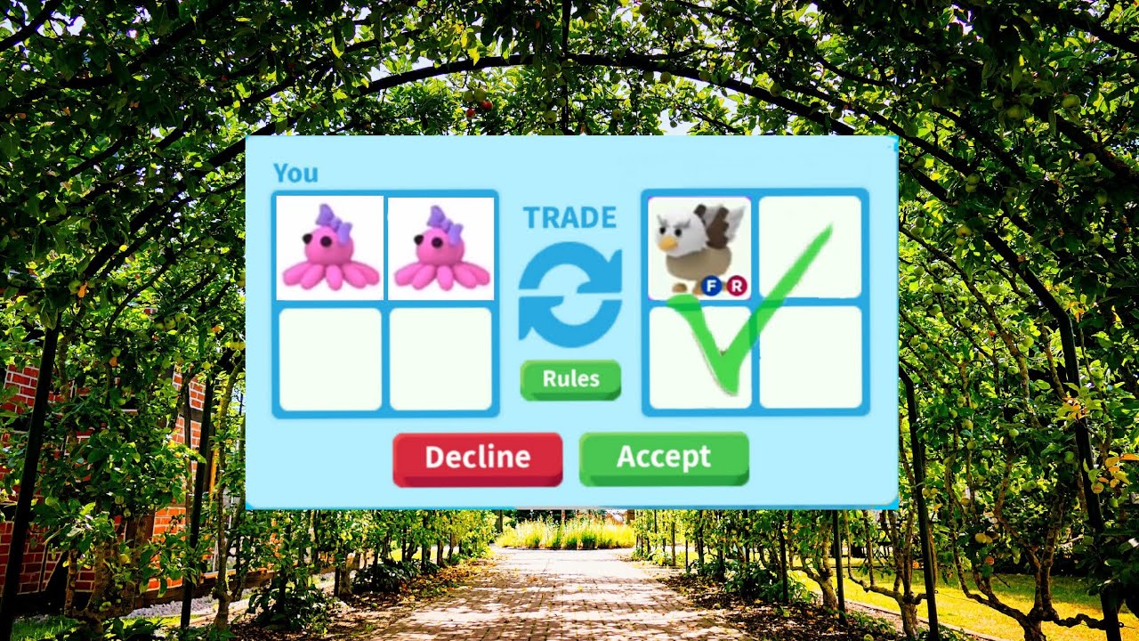 adoptme in roblox trading octopus plush its real i got a fly ride ...