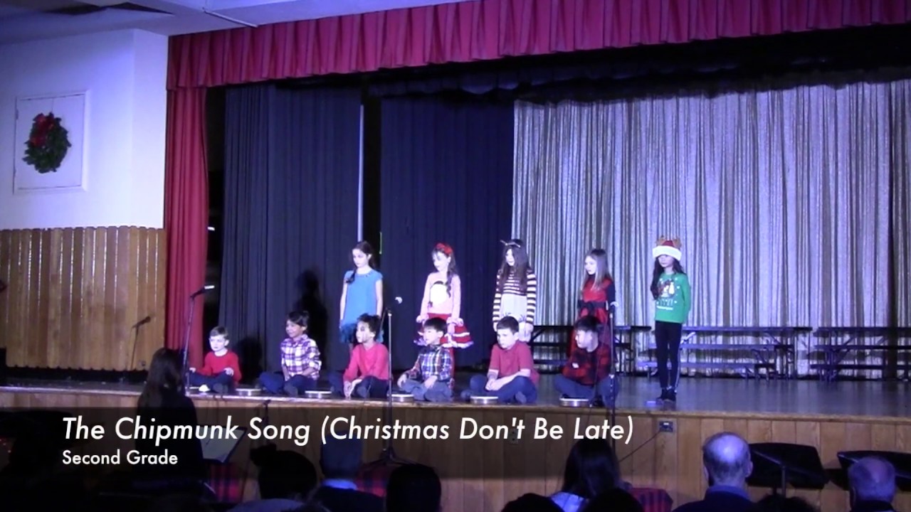 The Chipmunk Song (Christmas Don't Be Late) - YouTube