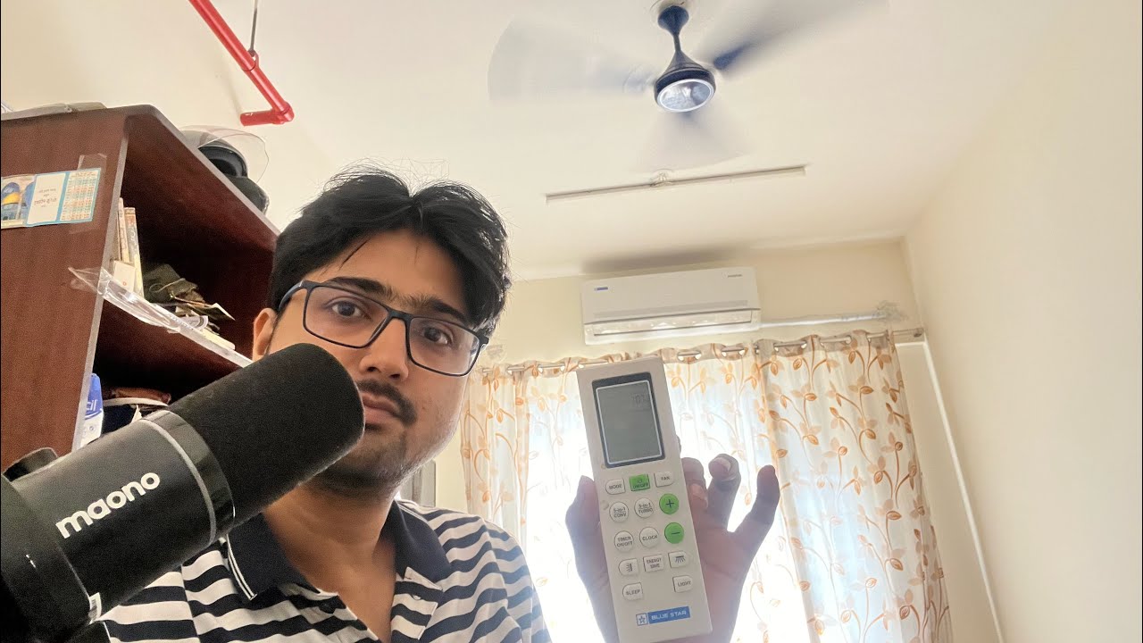 Blue Star AI AC Remote Guide | How to Use Blue Star AC Remote 🎮 - YouTube