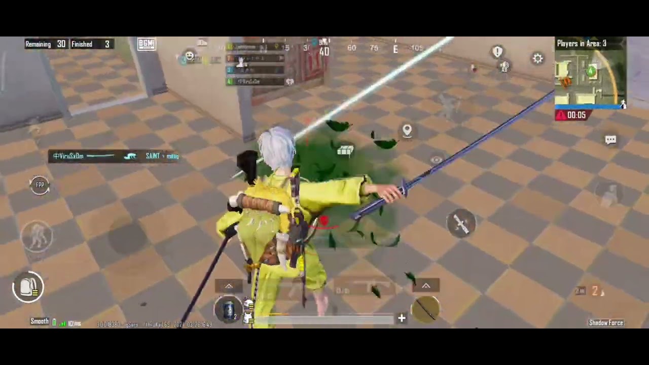Inside The BGMI Shadow blade is very important 😱 #bgmi (highlights ...