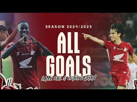 Magic Moments : Kumpulan Gol Latyr Fall dan Victor Dethan | BRI Liga1 ...