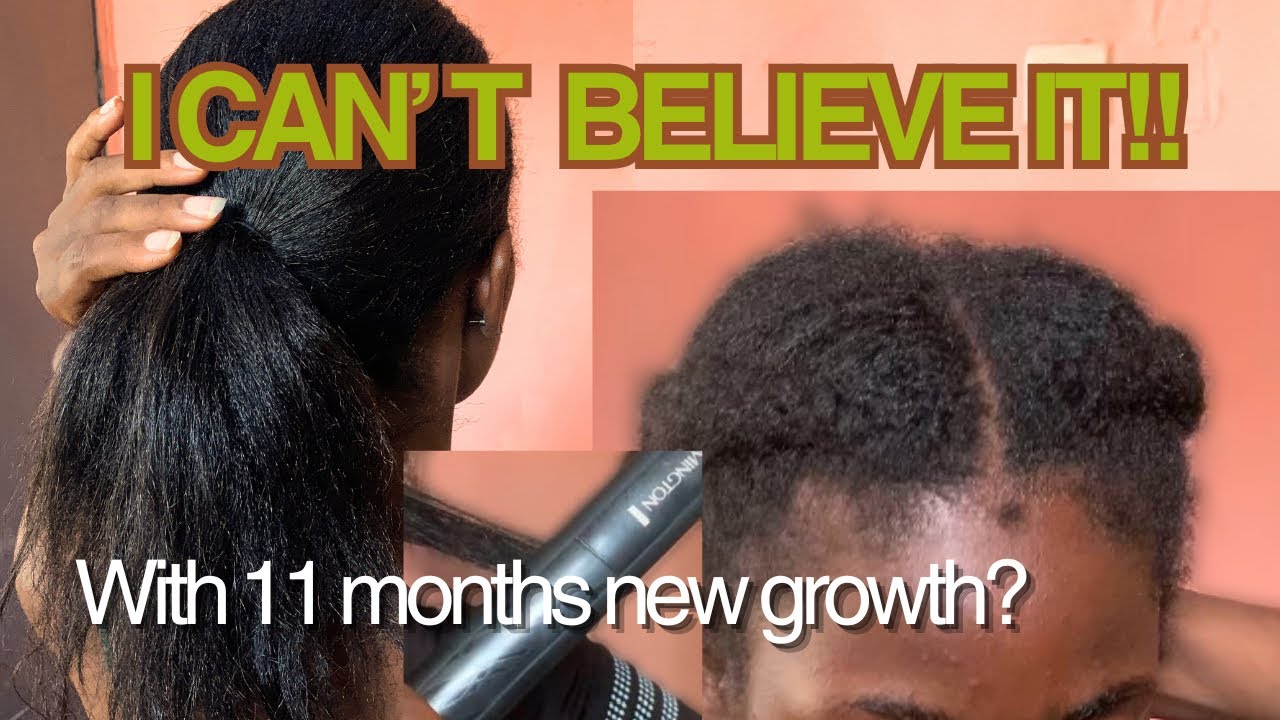 How to straighten two textured hair | step by step tutorial #haircare # ...