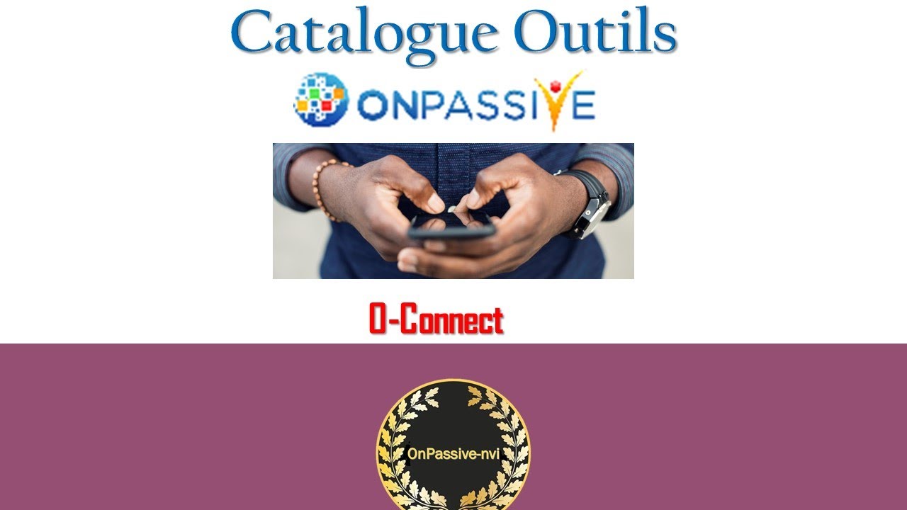 Produit O-Connect #ONPASSIVENVI - YouTube