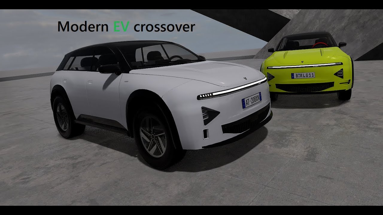 MODERN ELECTRIC CROSSOVER (Automation/BeamNG) - YouTube