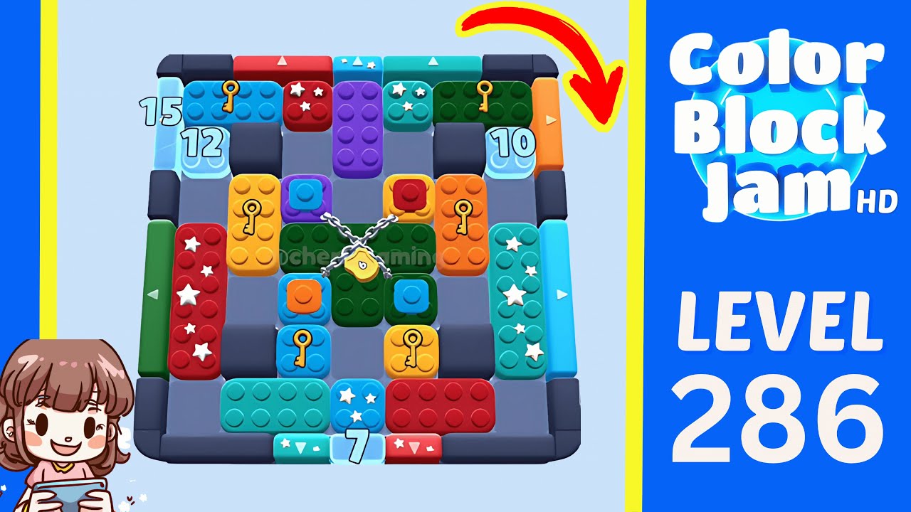 Color Block Jam Level 286 Solution Walkthrough - YouTube