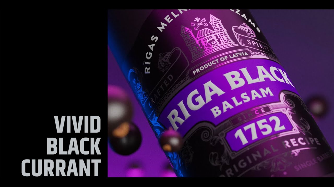 Riga Black Balsam Black Currant - mature berry flavour - YouTube