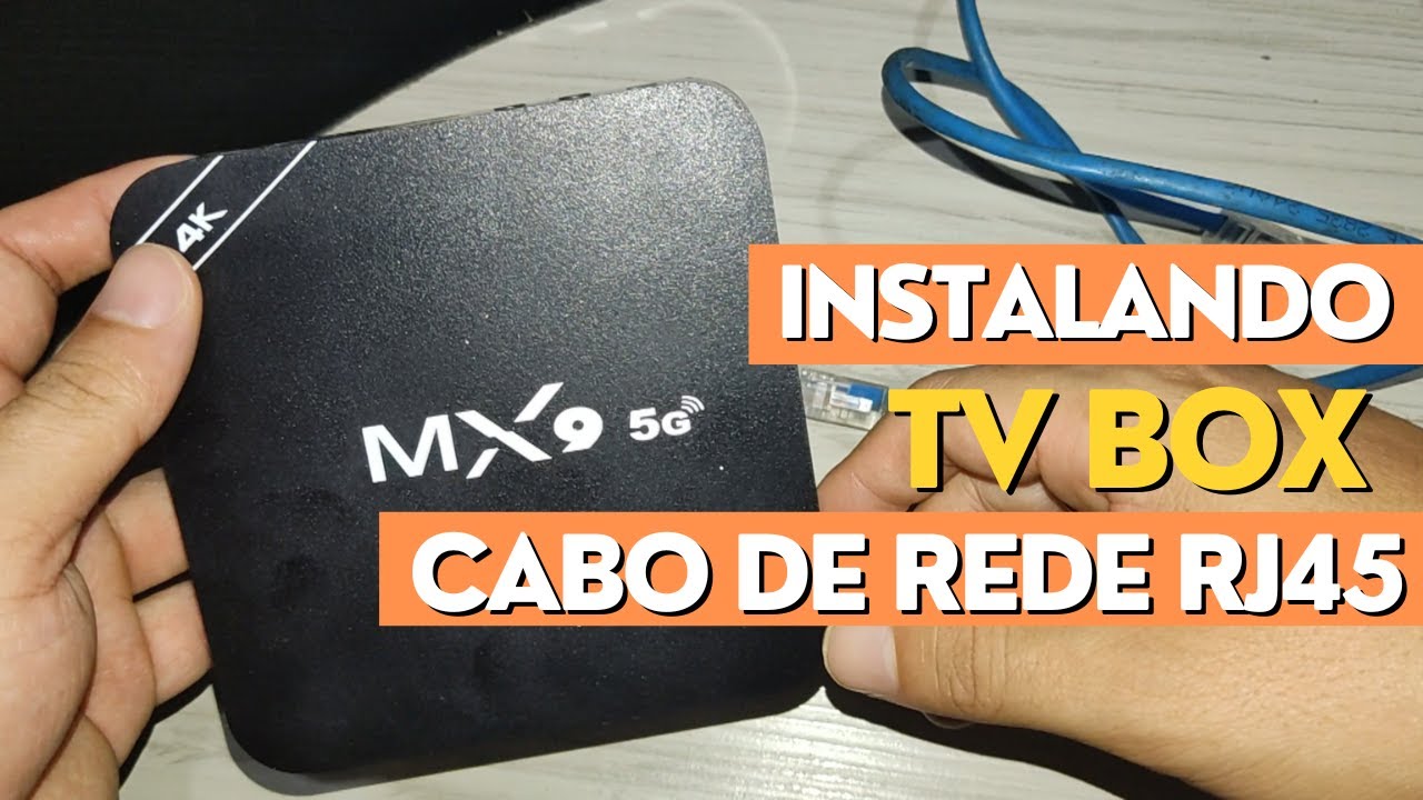 Instalando e Configurando seu Cabo de Rede na TV Box MX9 4K 5G - YouTube