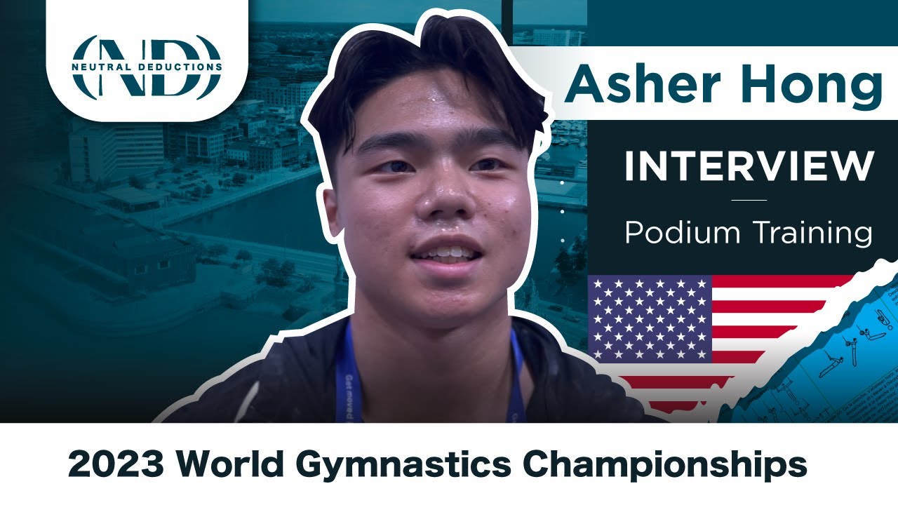 Asher Hong (USA) Podium Training Interview - YouTube