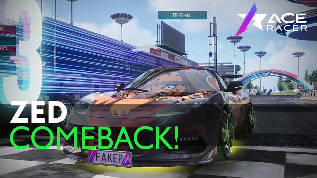 COMEBACK! Gameplay ZEDLA / ZED - Ace Racer - YouTube