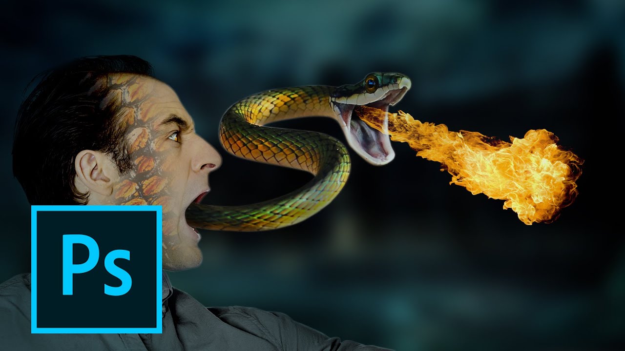 Snake Man Manipulation | Adobe Photoshop | Tutorial - YouTube