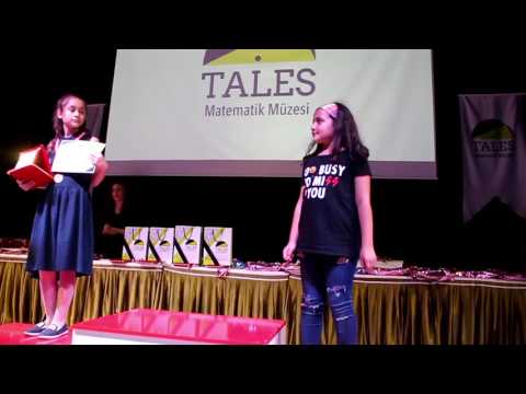 2'nci Ulusal Tales Matematik Olimpiyatları Ödül Töreni