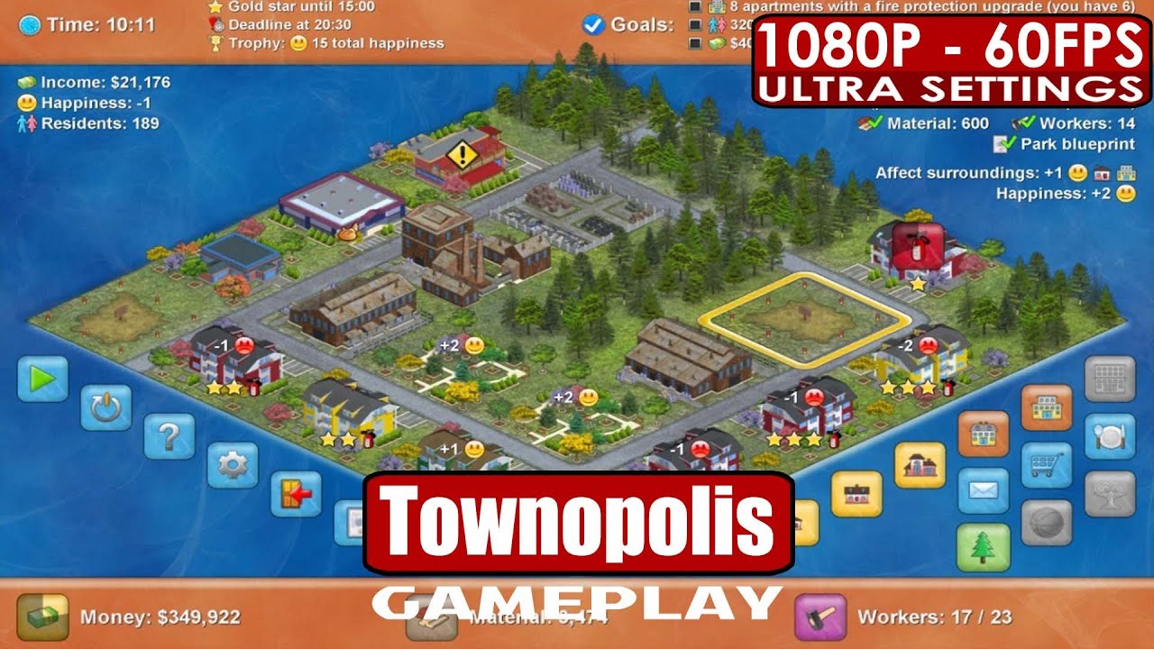 Townopolis gameplay PC HD [1080p/60fps] - YouTube