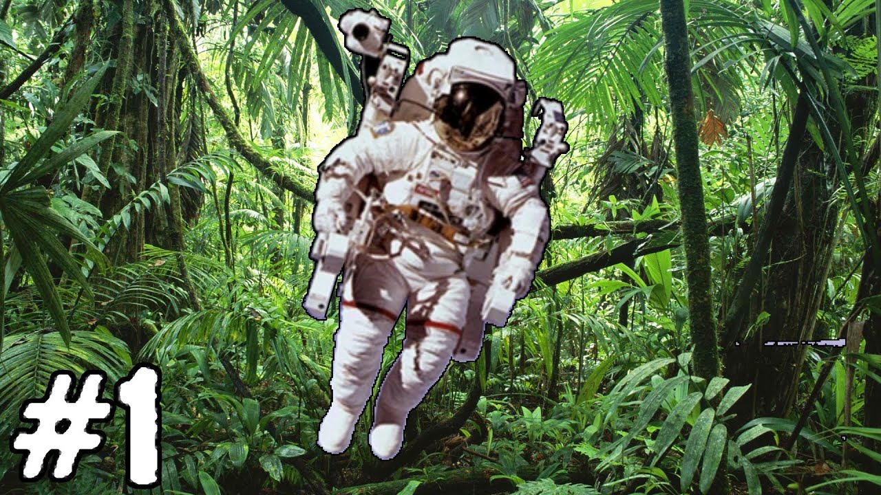 [Minecraft] Hypixel Build Battle #1: Jungle and Astronaut - YouTube