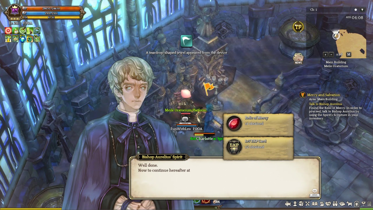 Tree of Savior - Episode 57 "Main Building" - YouTube