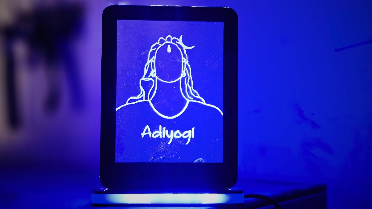 Adiyogi Night Lamp With Stand | isha life product review - YouTube