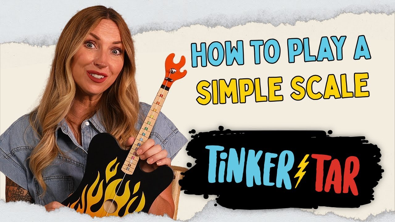 It's THIS EASY to play a scale on a one-string guitar! | Let's Play ...