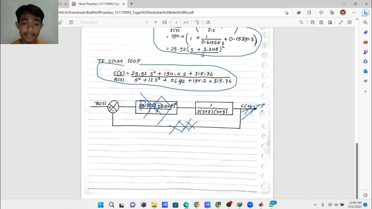 Simulasi Matlab | perancangan kontroler PID dengan simulasi matlab (Simulink) - YouTube
