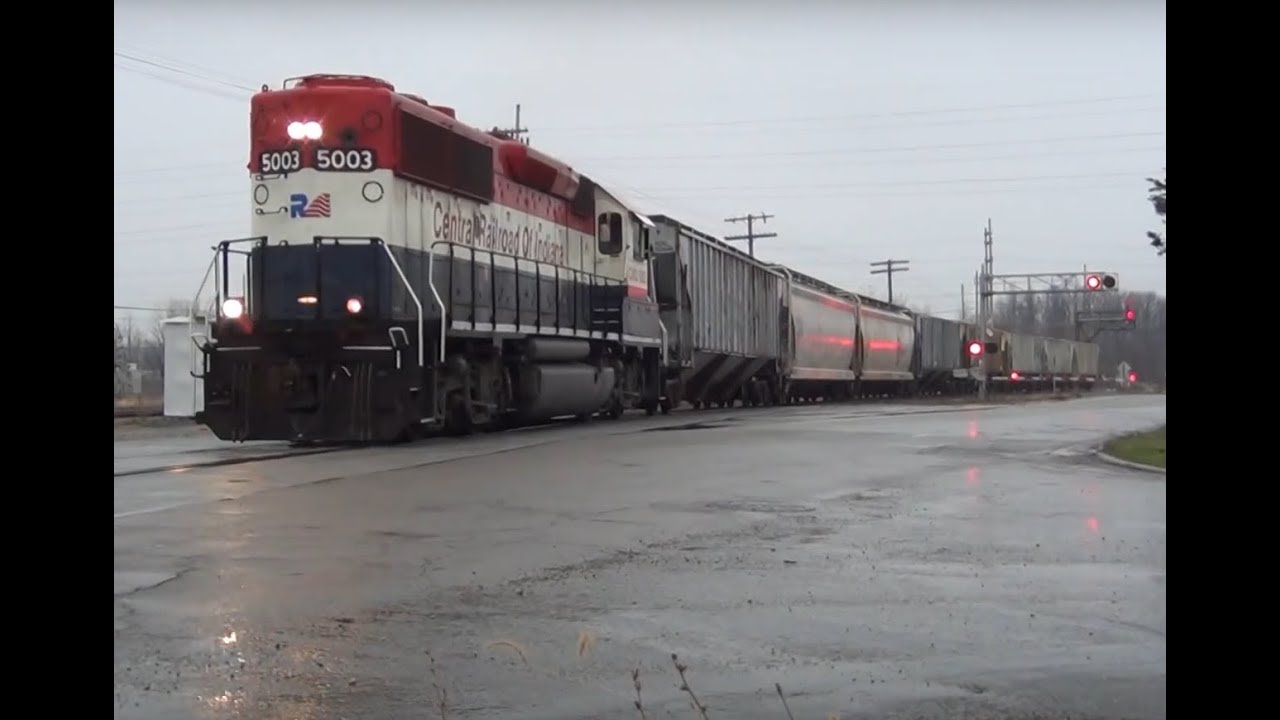 CIND 5003 GP50 on the I&O DT&I Sugar St Lima Ohio - YouTube