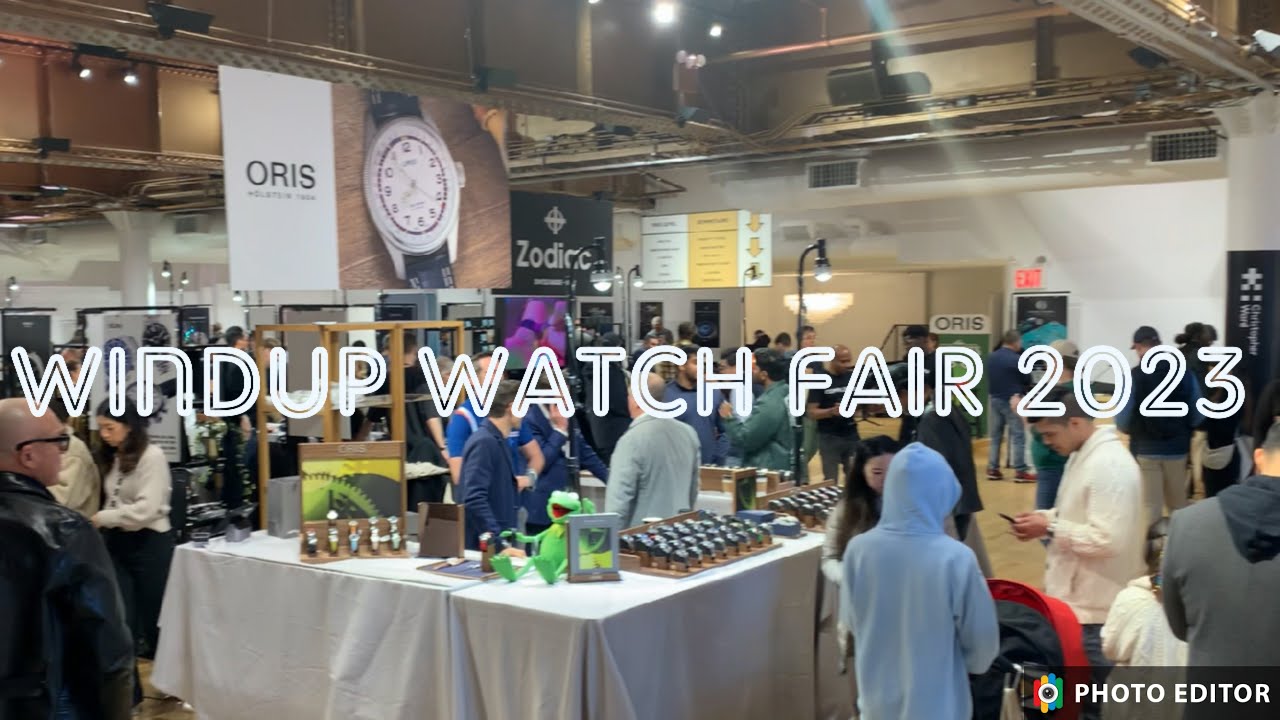 Wind Up Watch Fair NYC 2023 - YouTube