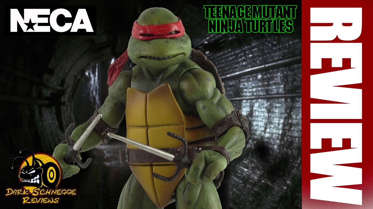 Neca | TMNT 1990 Movie RAPHAEL Review [German/Deutsch] - YouTube
