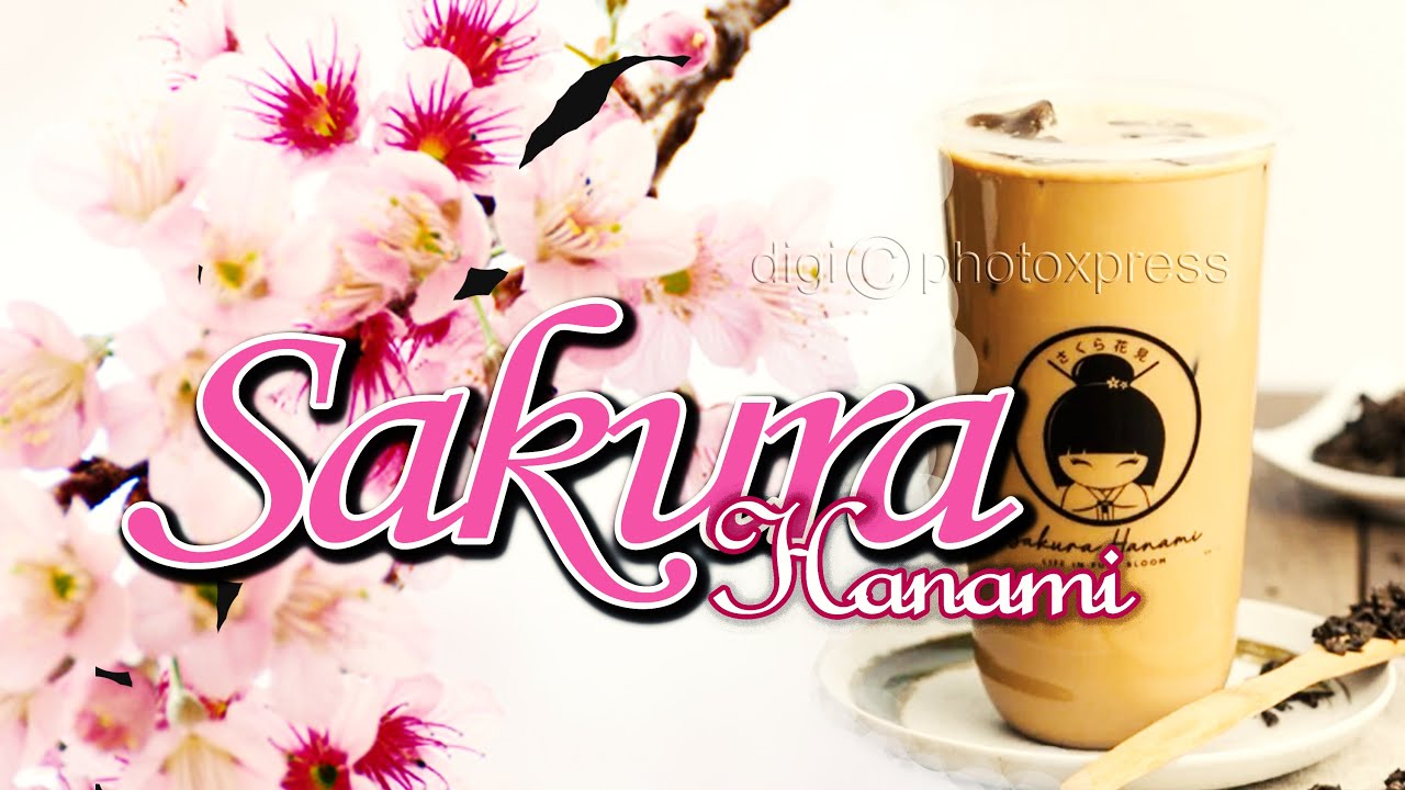 Sakura Hanami Cherry Blossom Milk Tea | Quezon City, PH - YouTube