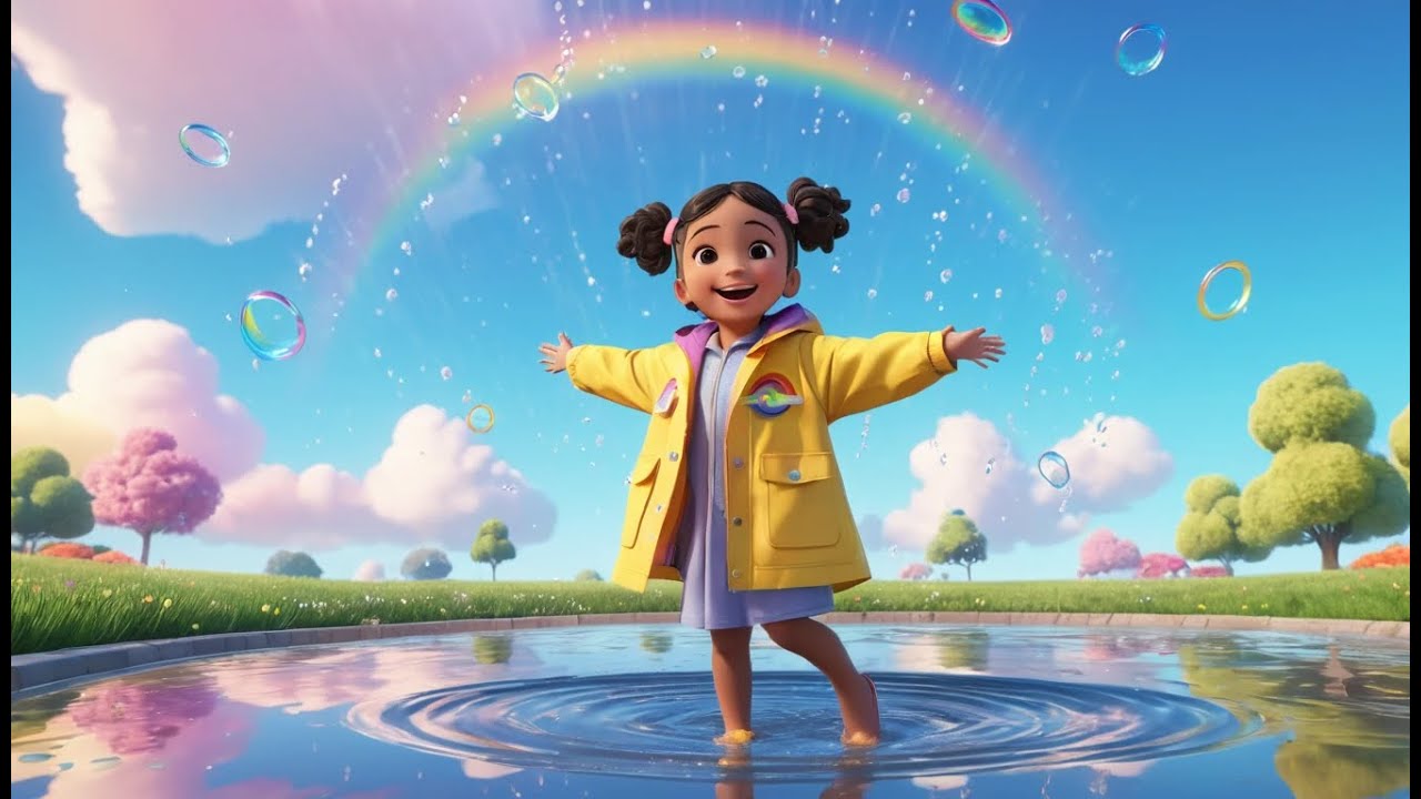 Rain Rain Let’s Go Play | Fun Rainy Day Song for Kids | Playful Nursery ...