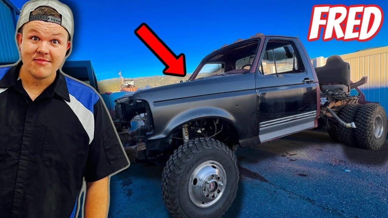 Old Broken Ford Tow Truck Gets ALL NEW Body Panels! - YouTube