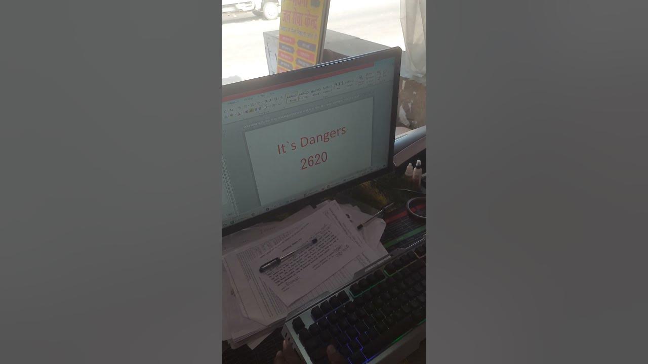 Computer course ms word editing gkp - YouTube