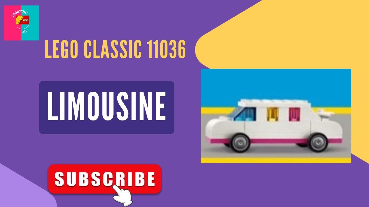 How to Build LEGO Classic limousine#11036 - YouTube