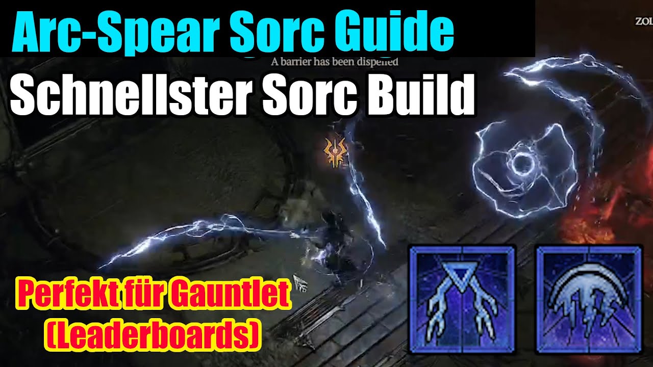 Diablo 4 | Season 3 | Arc-Spear Sorc Guide | Schnellster Sorc Build ...