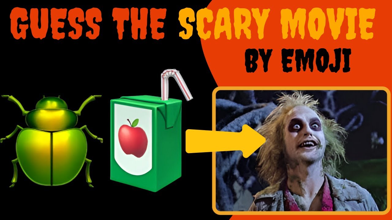 Guess The Scary Movie By the Emojis Quiz| Horror Movie Emoji Trivia # ...