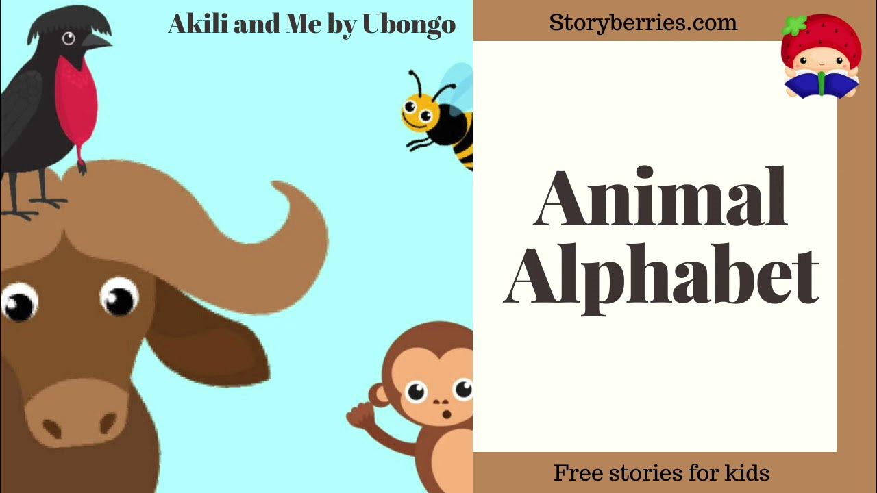ANIMAL ALPHABET - Read Along Stories for Kids #ABCs #learntoread # ...