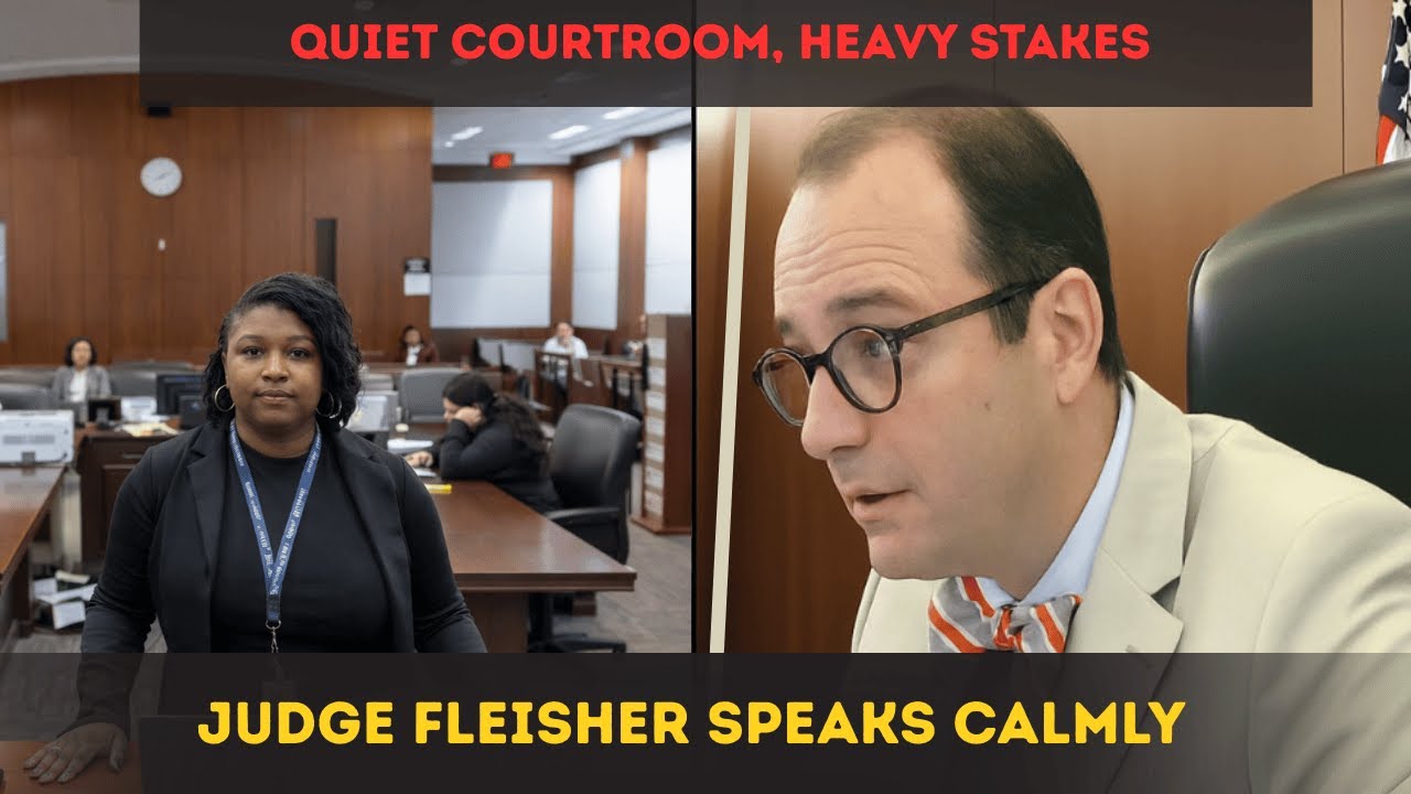 Judge Fleisher’s Calm Warning Turns Courtroom Silent Multiple Bond ...