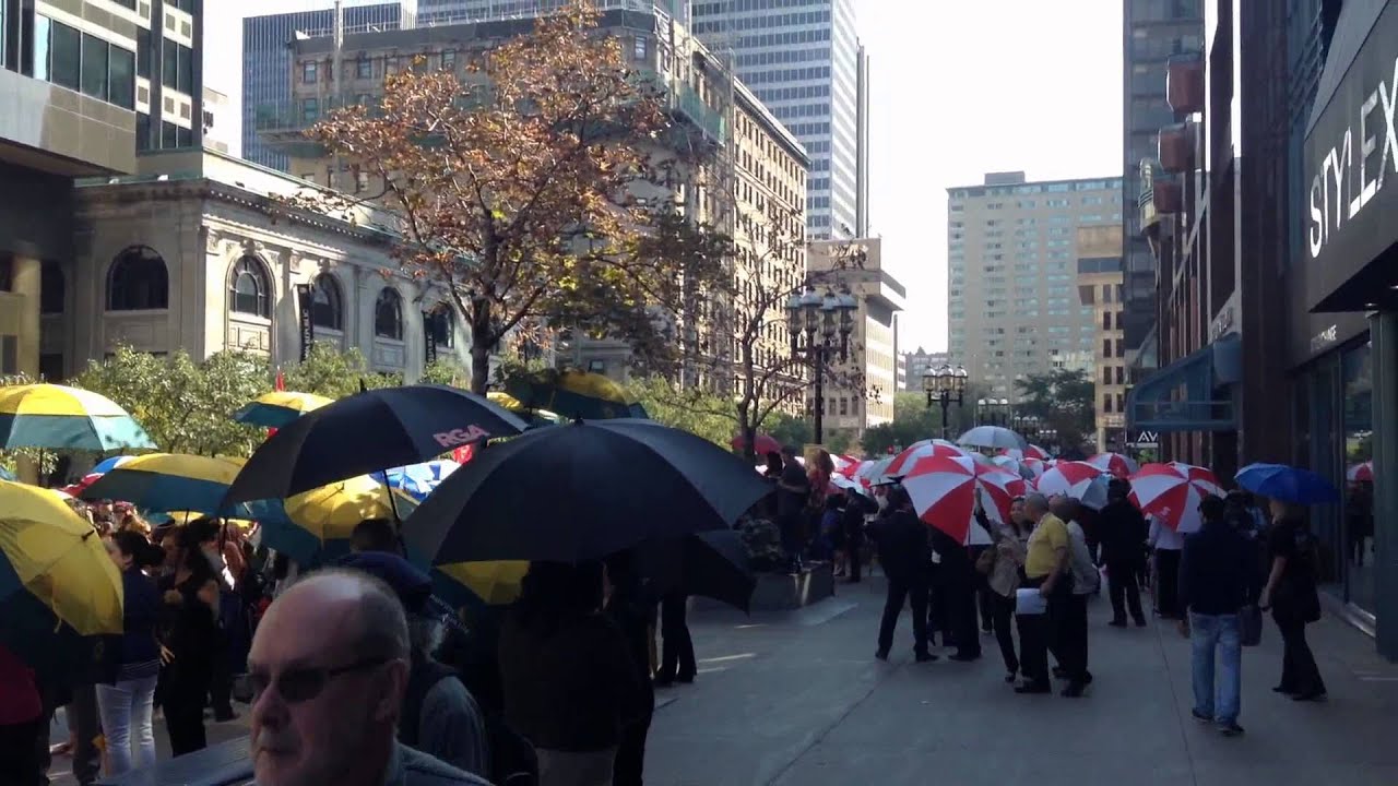umbrella march - YouTube
