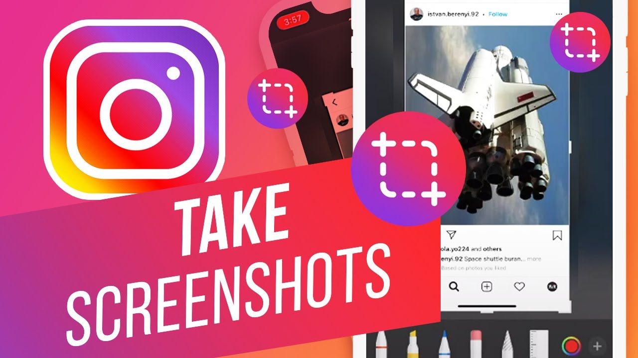 How to Take a Screenshot While Using Instagram | Take Screenshots ...