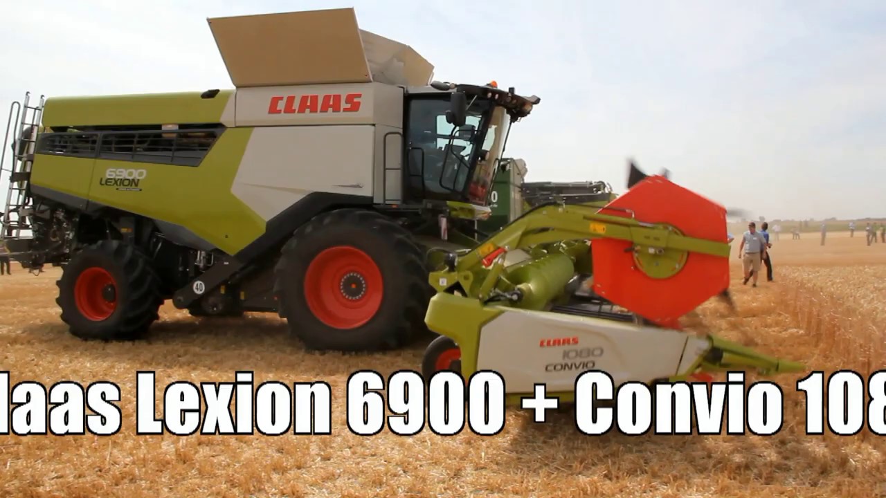 Claas Lexion 6900 i 8900 II generacji - Francja 2019 - YouTube