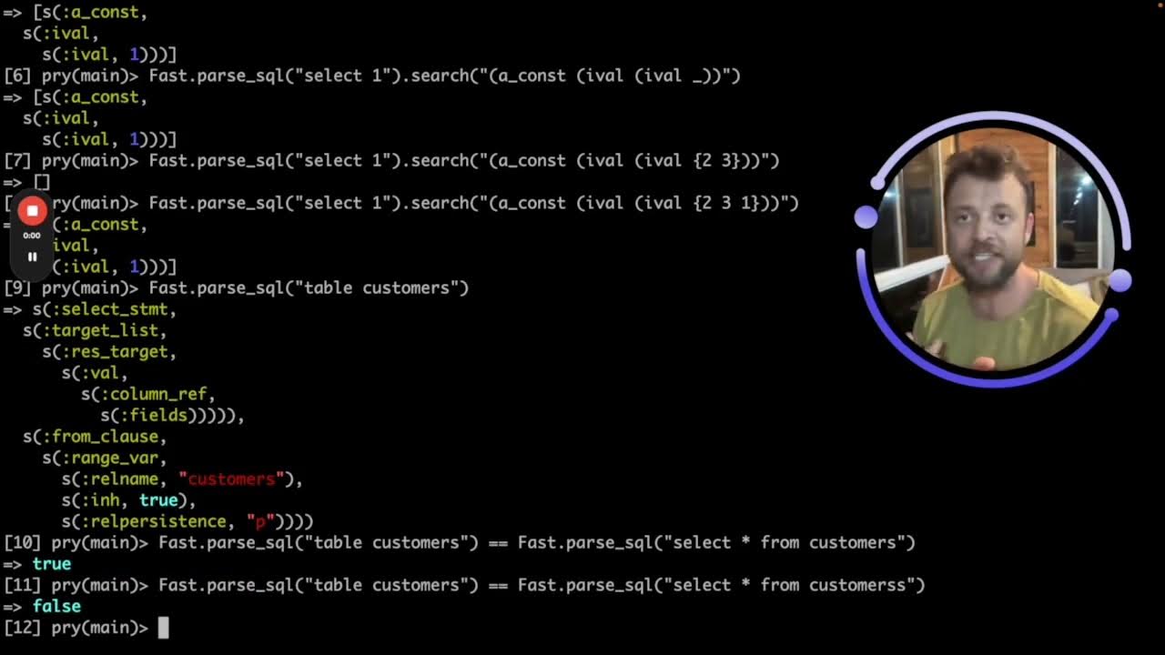 FAST Searching and Parsing Code with Ruby and SQL - YouTube