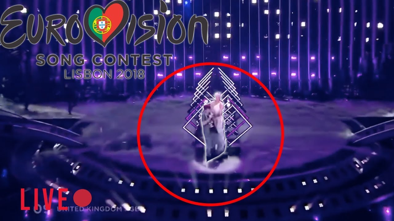 INVADES STAGE EUROVISION 2018 LIVE *JIMMY JUMP* - YouTube